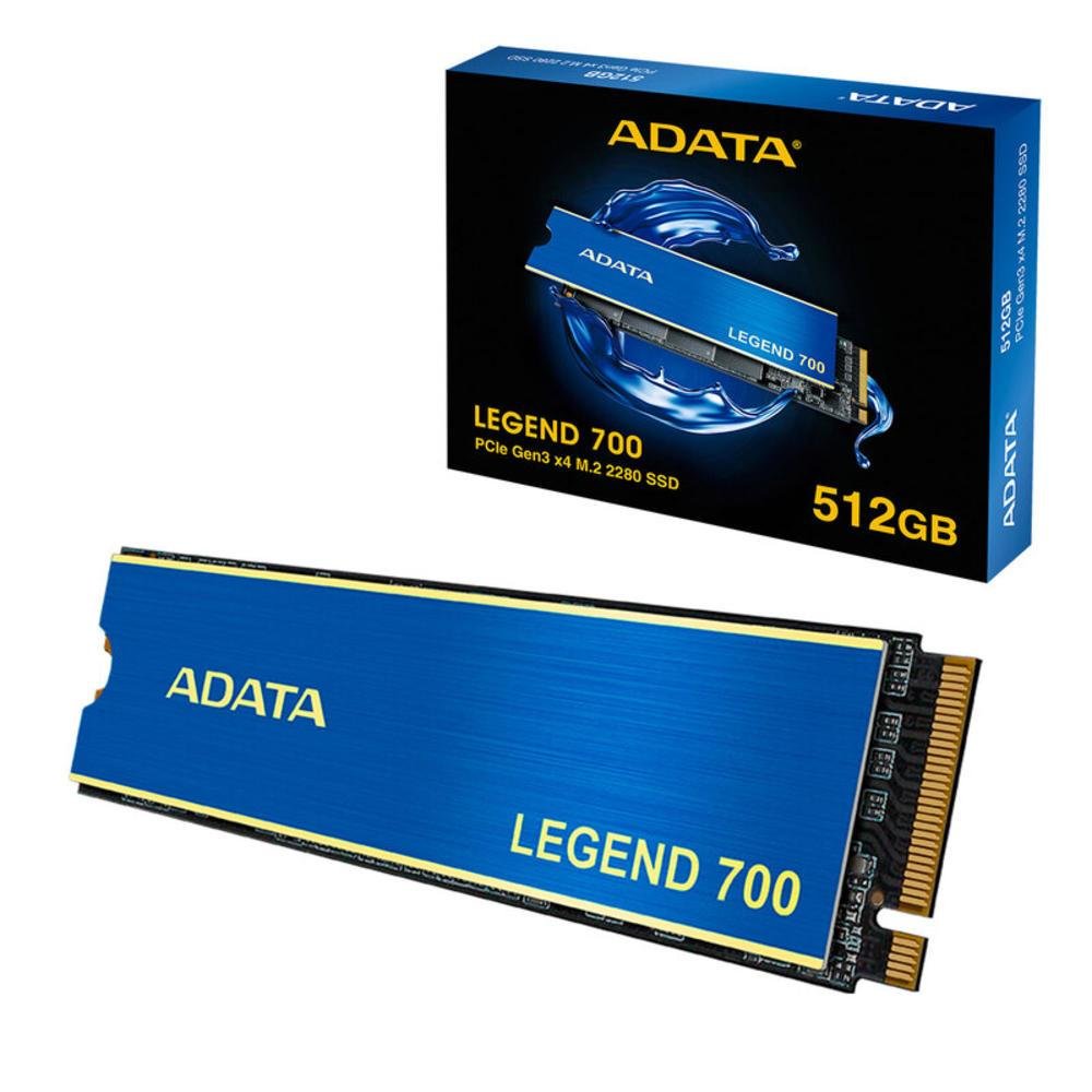 SSD Adata 512GB Legend 700 M2 2280 NVMe KaBuM