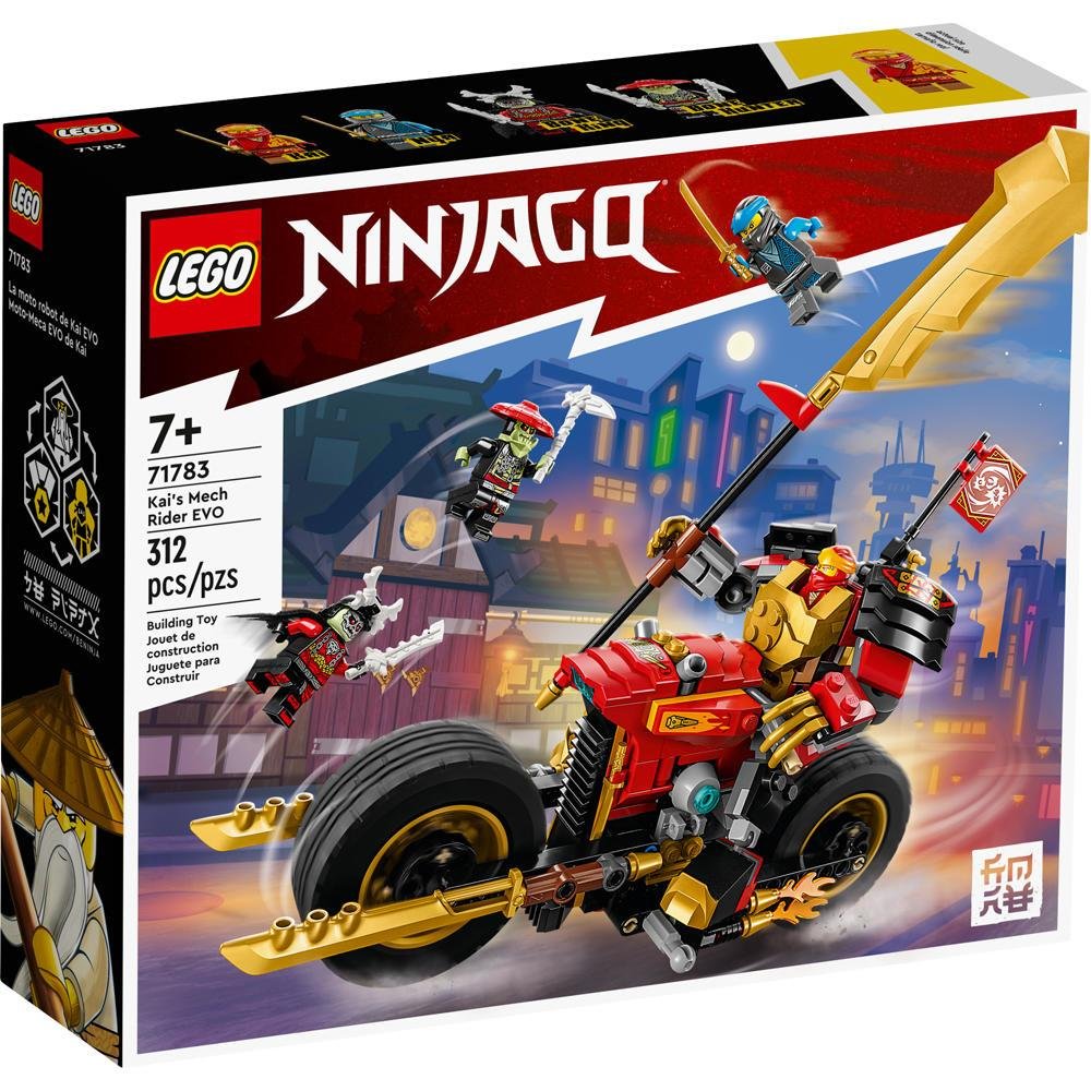 Lego Ninjago Robo Motoqueiro Evo Do Kai 71783