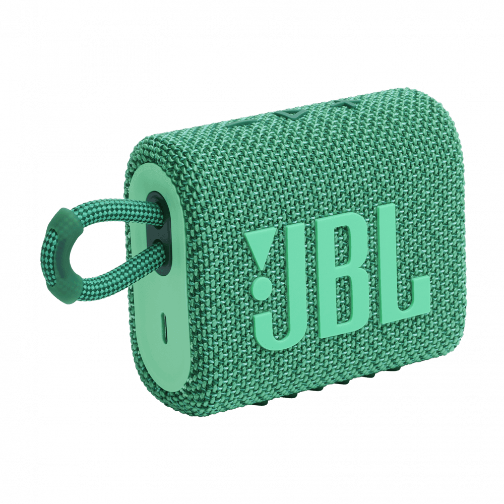 Caixa De Som Portátil Bluetooth Jbl Go 3 Eco