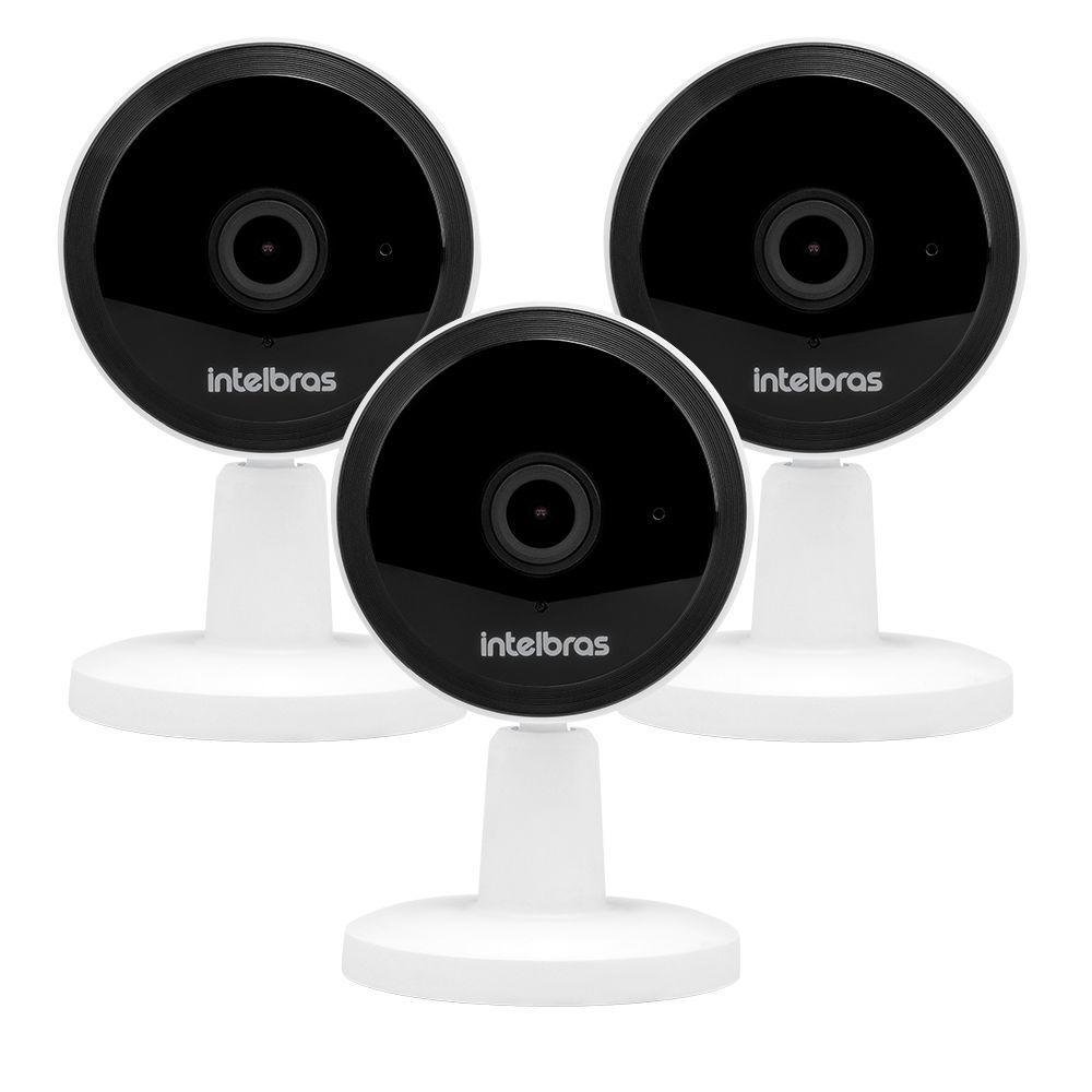 3 Câmeras WIFI C Áudio Viso Noturna KaBuM