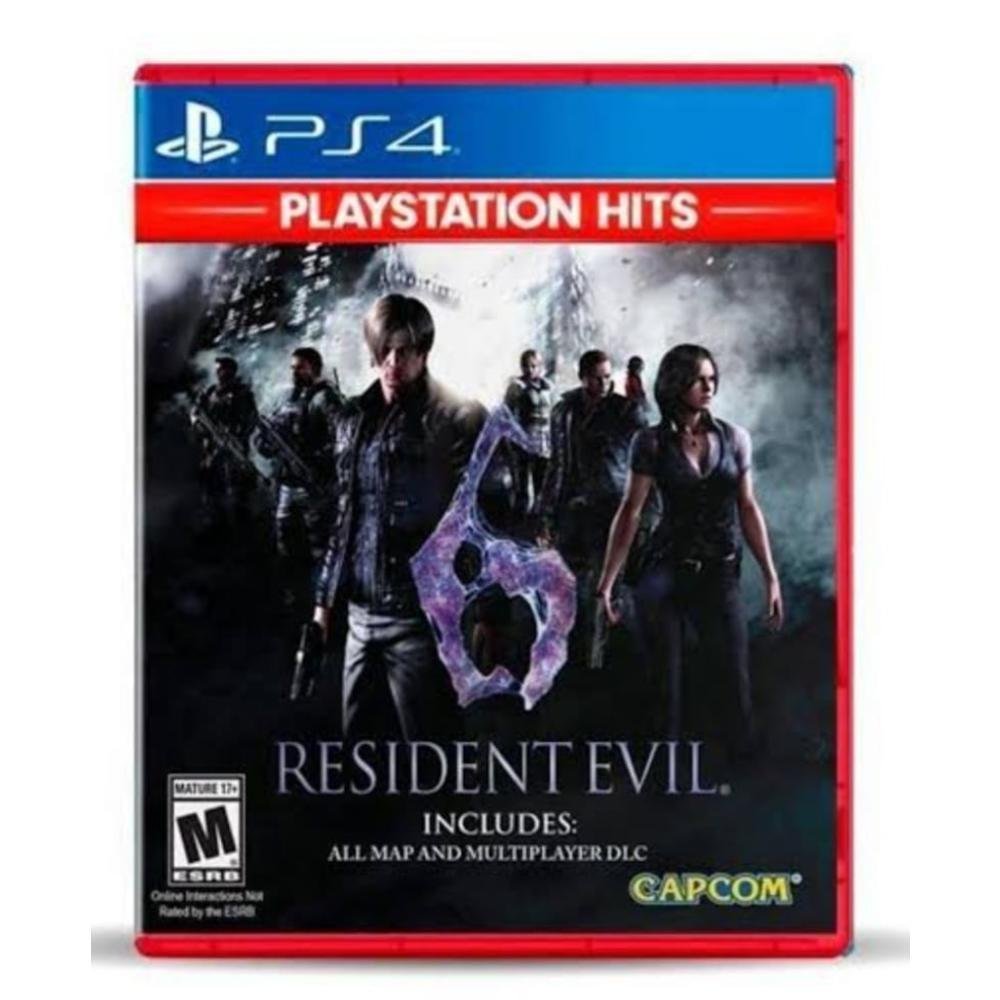 Jogo Resident Evil 6 Capcom Ps4 Ps Hits KaBuM