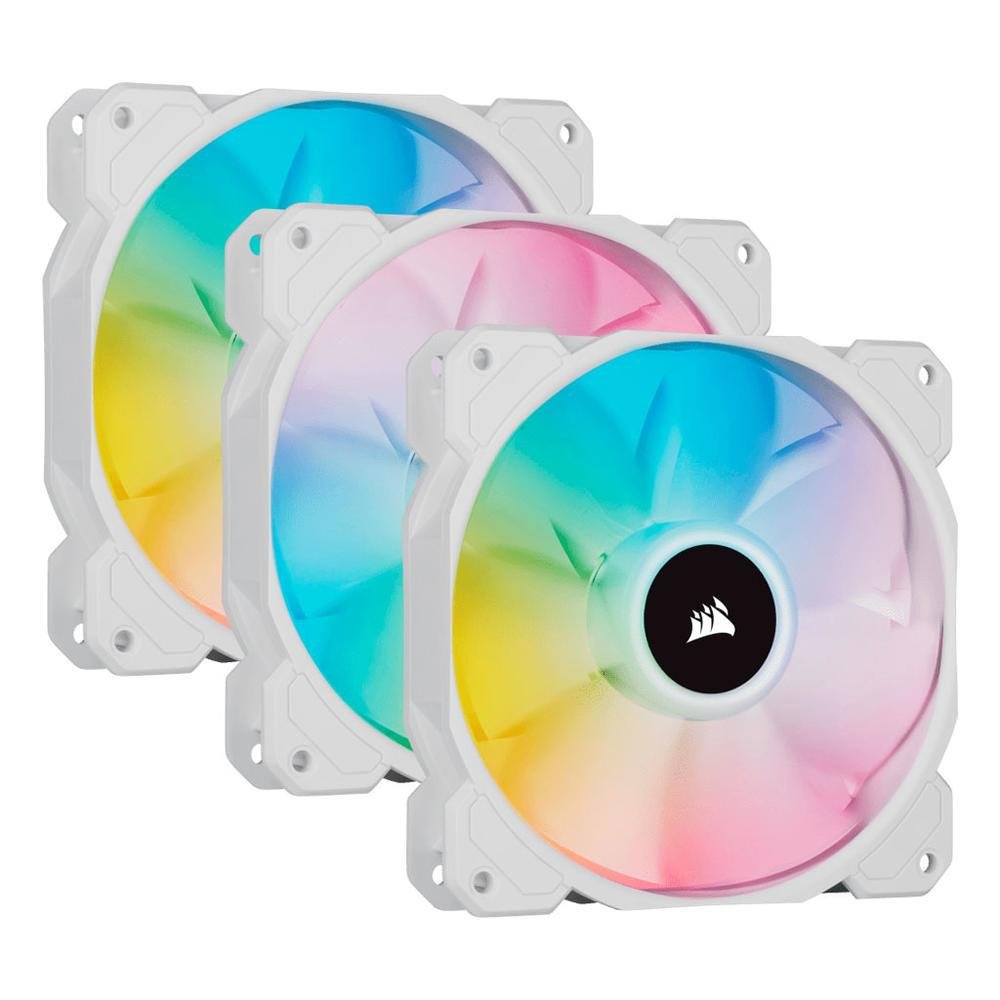 Cooler Fan Corsair Icue Sp120 Elite RGB 3in1