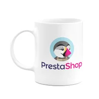 Caneca Dev Prestashop Cerâmica 325m Branca KaBuM