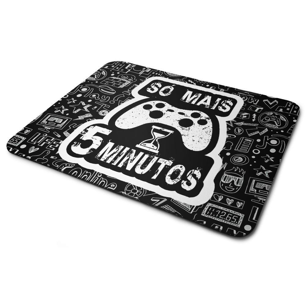 Mouse Pad Gamer Só 5 Minutos 24cm x 20cm KaBuM