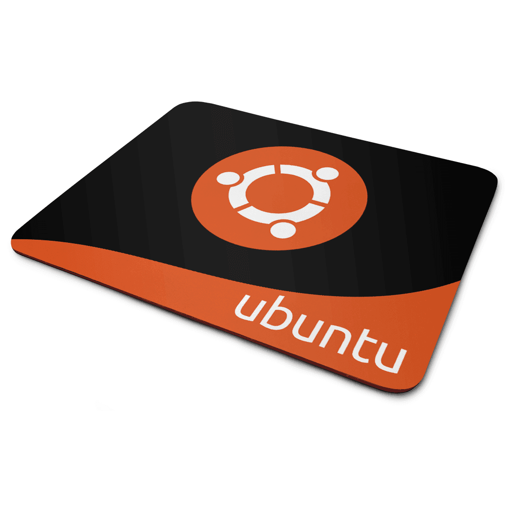 Mouse Pad Linux Ubuntu de Borracha 24x20cm KaBuM