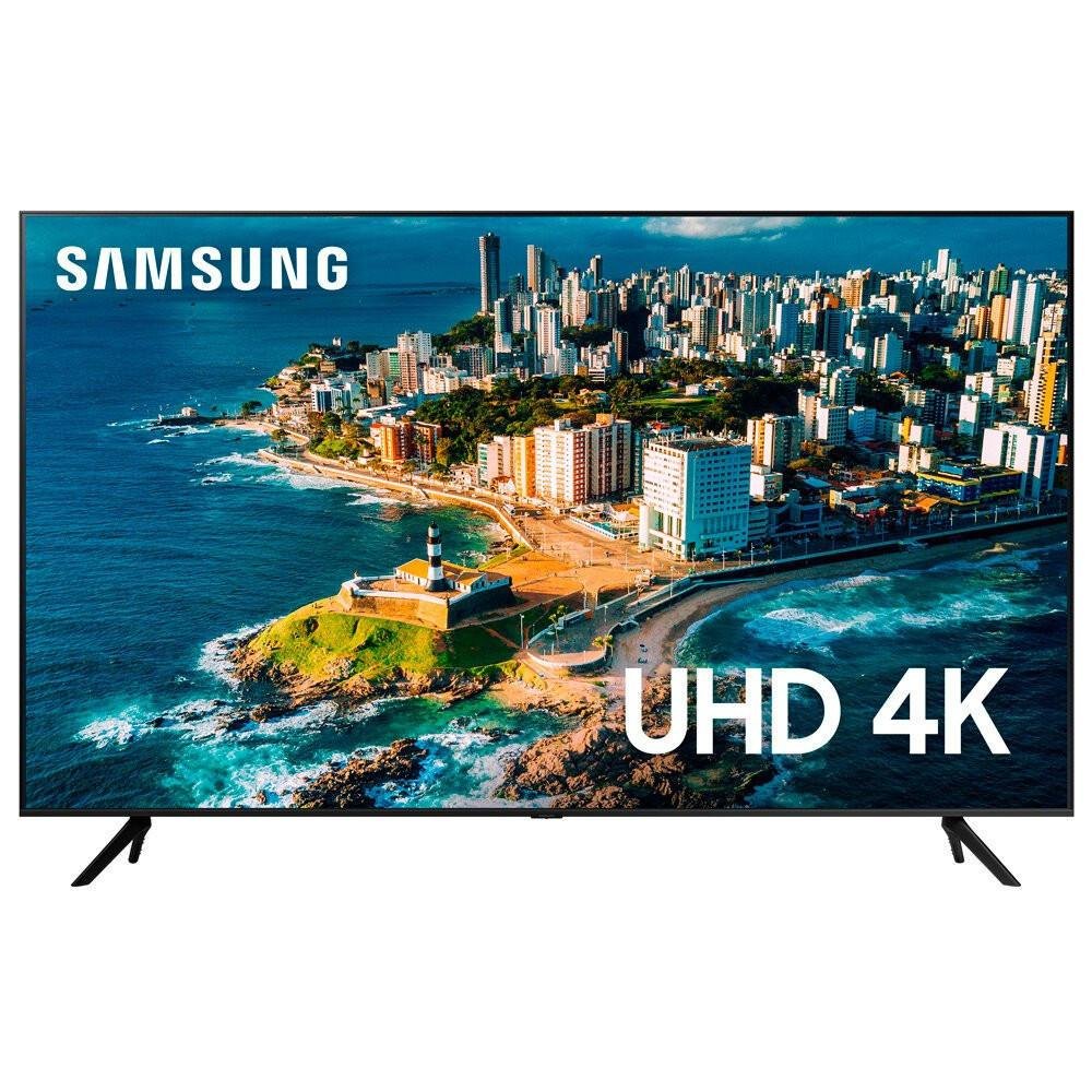 Smart TV Samsung 70 Polegadas Crystal 4k UHD 3 HDMI 1 USB e Wi-Fi ...