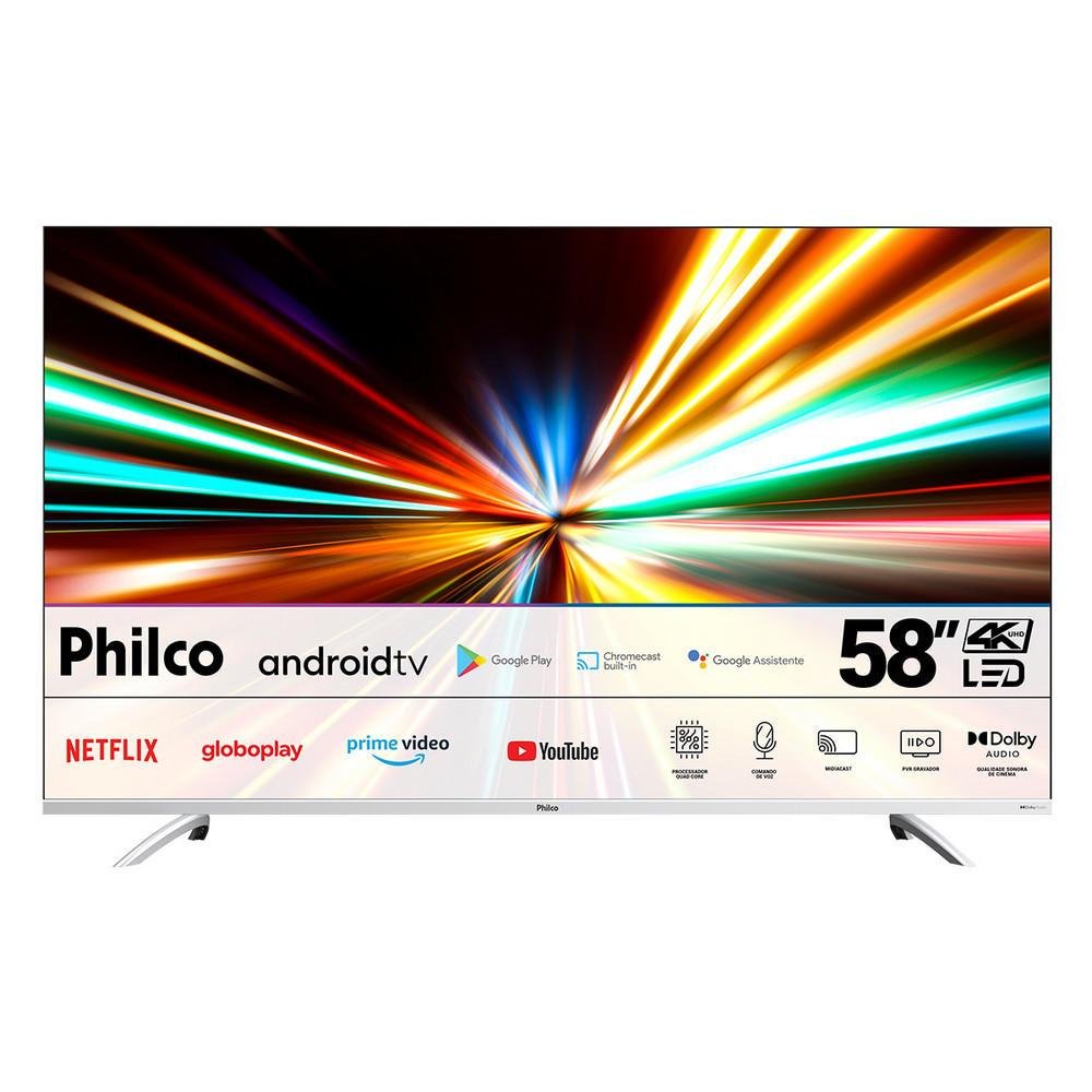 Smart Tv Philco 58 Polegadas 4K Dolby Áudio KaBuM