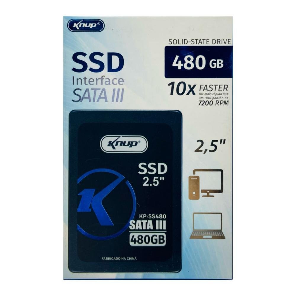 SSD Knup Interface Sata Iii 480 GB KaBuM