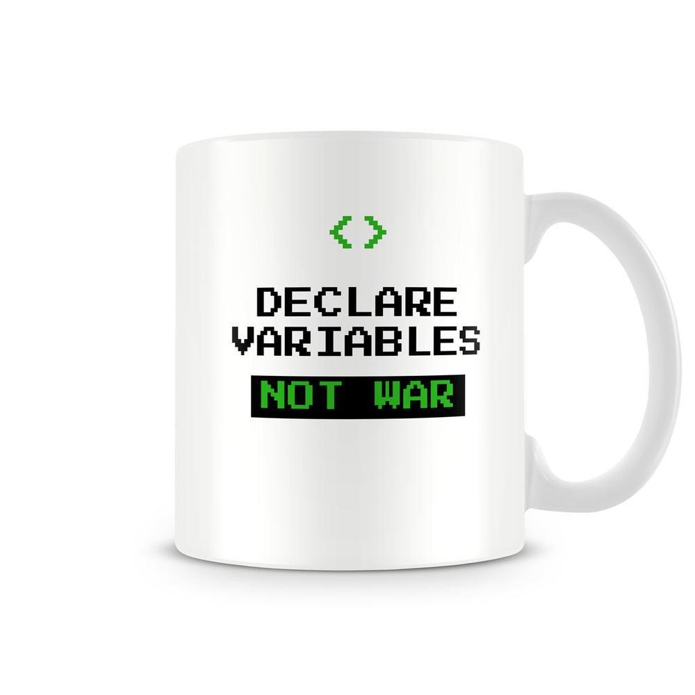 Caneca Dev Declare Variables Not War KaBuM Caneca Dev Declare Variables Not War KaBuM
