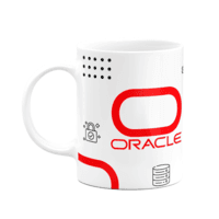 Caneca Dev New Mug Oracle Branca KaBuM