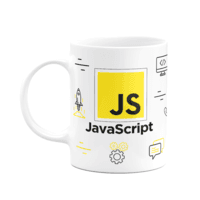 Caneca Dev New Mug Javascript Js Branca KaBuM