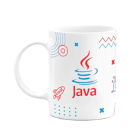 Caneca Dev New Mug Java Branca KaBuM