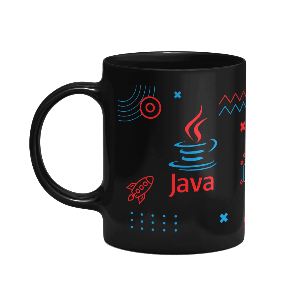 Caneca Dev New Mug Java Preta KaBuM