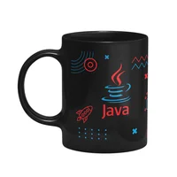 Caneca Dev New Mug Java Preta KaBuM