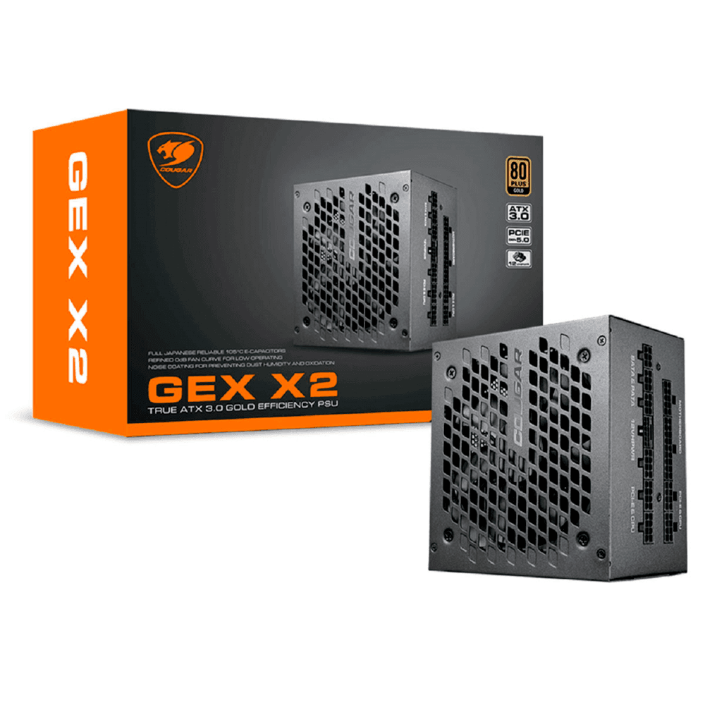 Fonte Cougar Gex X2 850 850W 80 Plus Gold KaBuM
