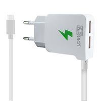 Carregador Tomada Led Mbtech Ly82119Com 2 USB