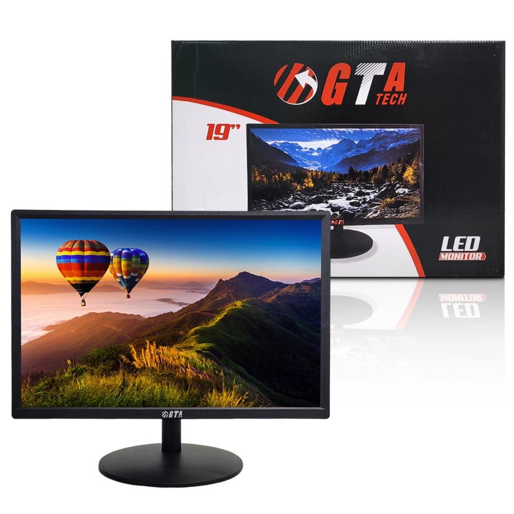 Monitor Gta Tech 19 LED HD Gta19ln Ultra Fino