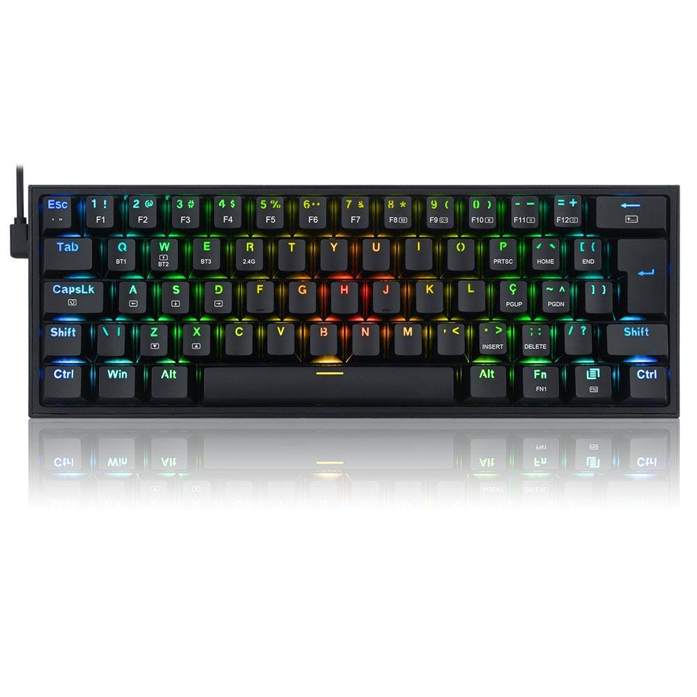 Teclado Mecanico Gamer Redragon Fizz Pro KaBuM