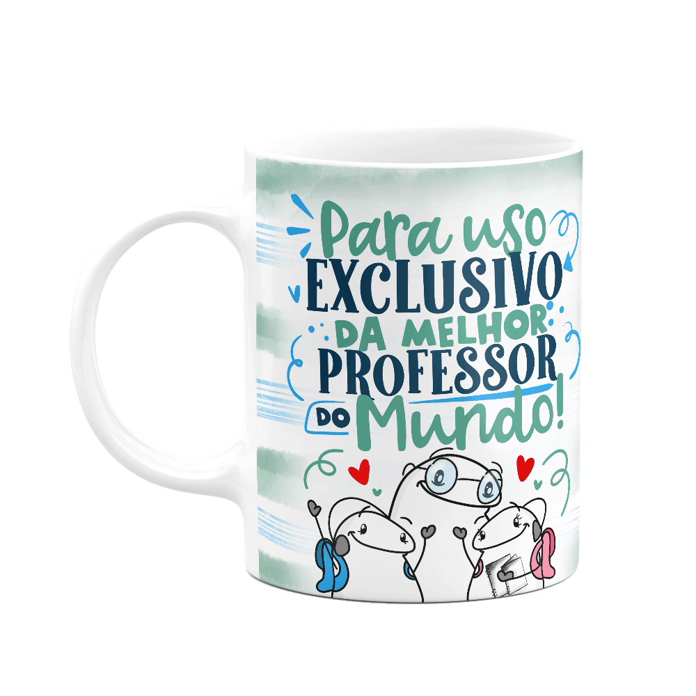 Caneca Flork Professor Uso Exclusivo Do KaBuM