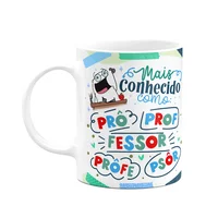 Caneca Flork Professor Mais Conhecido KaBuM
