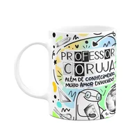 Caneca Flork Professor Professor Coruja KaBuM