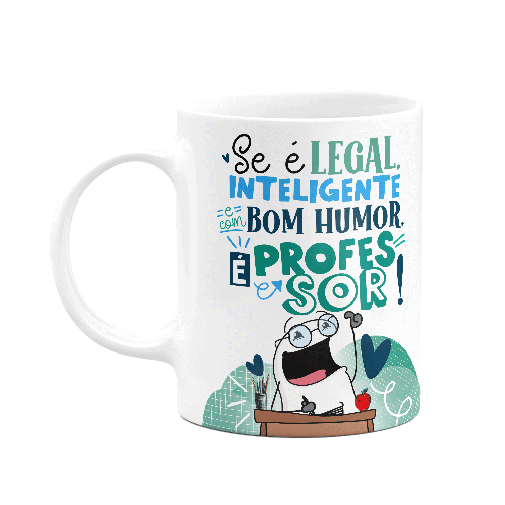 Caneca Flork Professor Se For Assim KaBuM