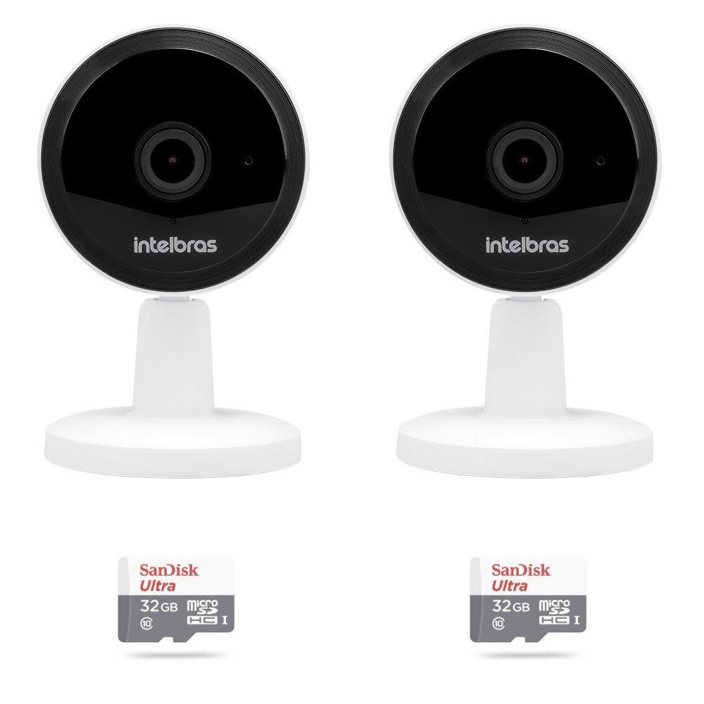 2 Câmeras WIFI Imx1 Micro Sd 32GB Ultra KaBuM