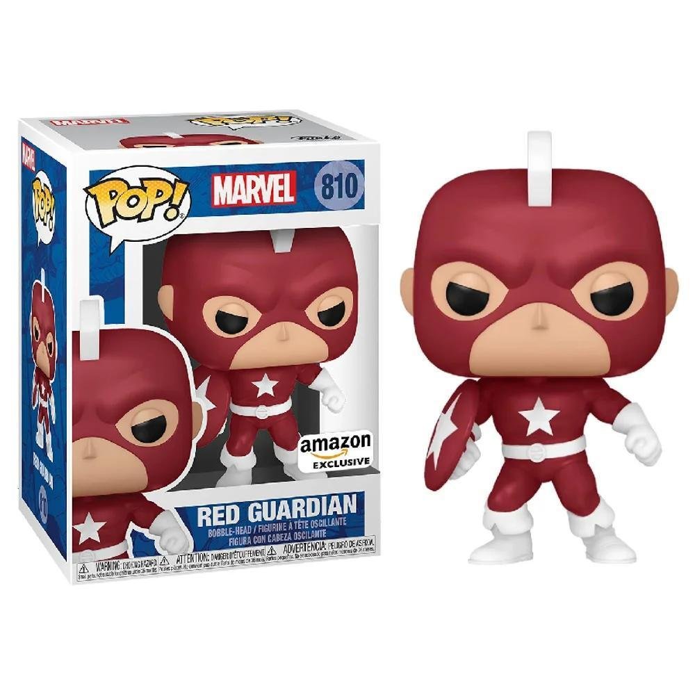 Funko POP Marvel Exclusive Red Guardian 810