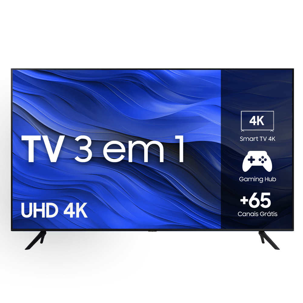 Smart TV Samsung 58 Uhd 4K 58cu7700 KaBuM