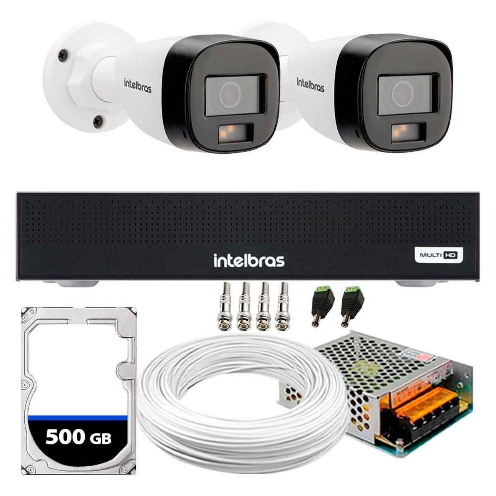 Kit 2 Câmeras Intelbras VHD 1220B G7 FULL KaBuM