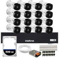 Kit 16 Câmeras Intelbras Vhd1230b G7 Multihd