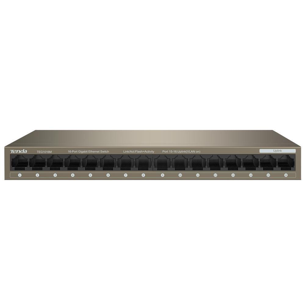 Switch Gigabit Ethernet16 Portas Teg1016m KaBuM