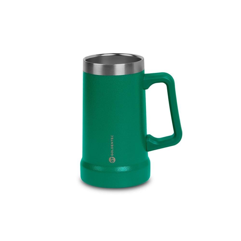 Caneca Térmica Goldentec Thermos Beer Verde