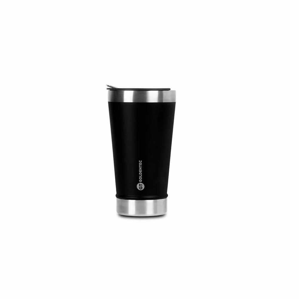 Copo Goldentec Thermos Beer 540ml Preto KaBuM