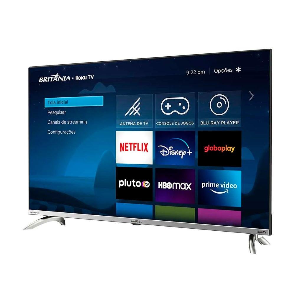 Smart Tv Britânia 40 Polegadas FULL HD Led Dolby