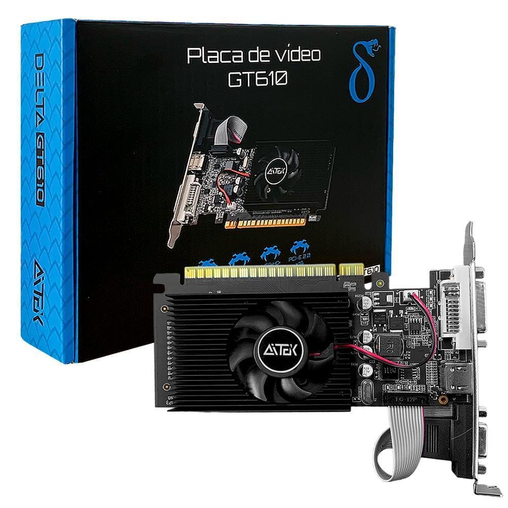Placa De Vídeo Gt610DDR3 2GB KaBuM