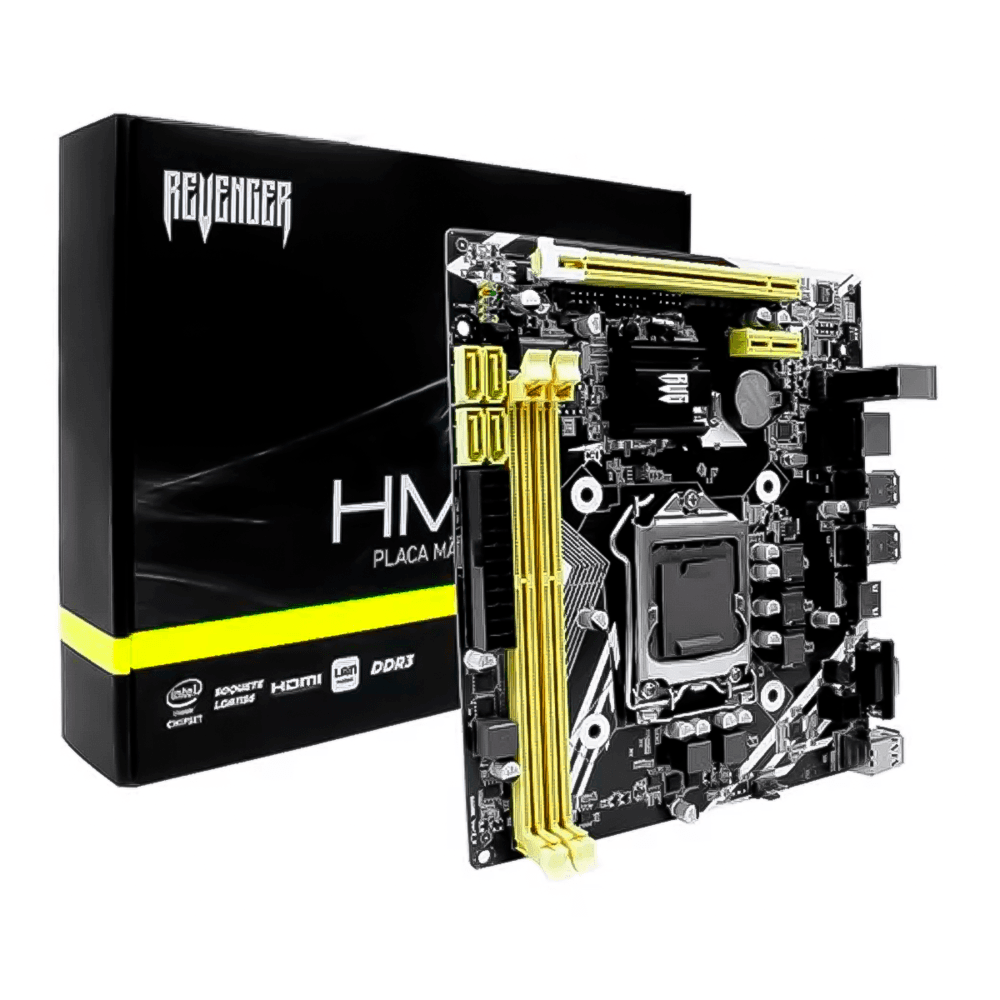 Placa Me LGA 1156 Chipset Intel Hm55 KaBuM