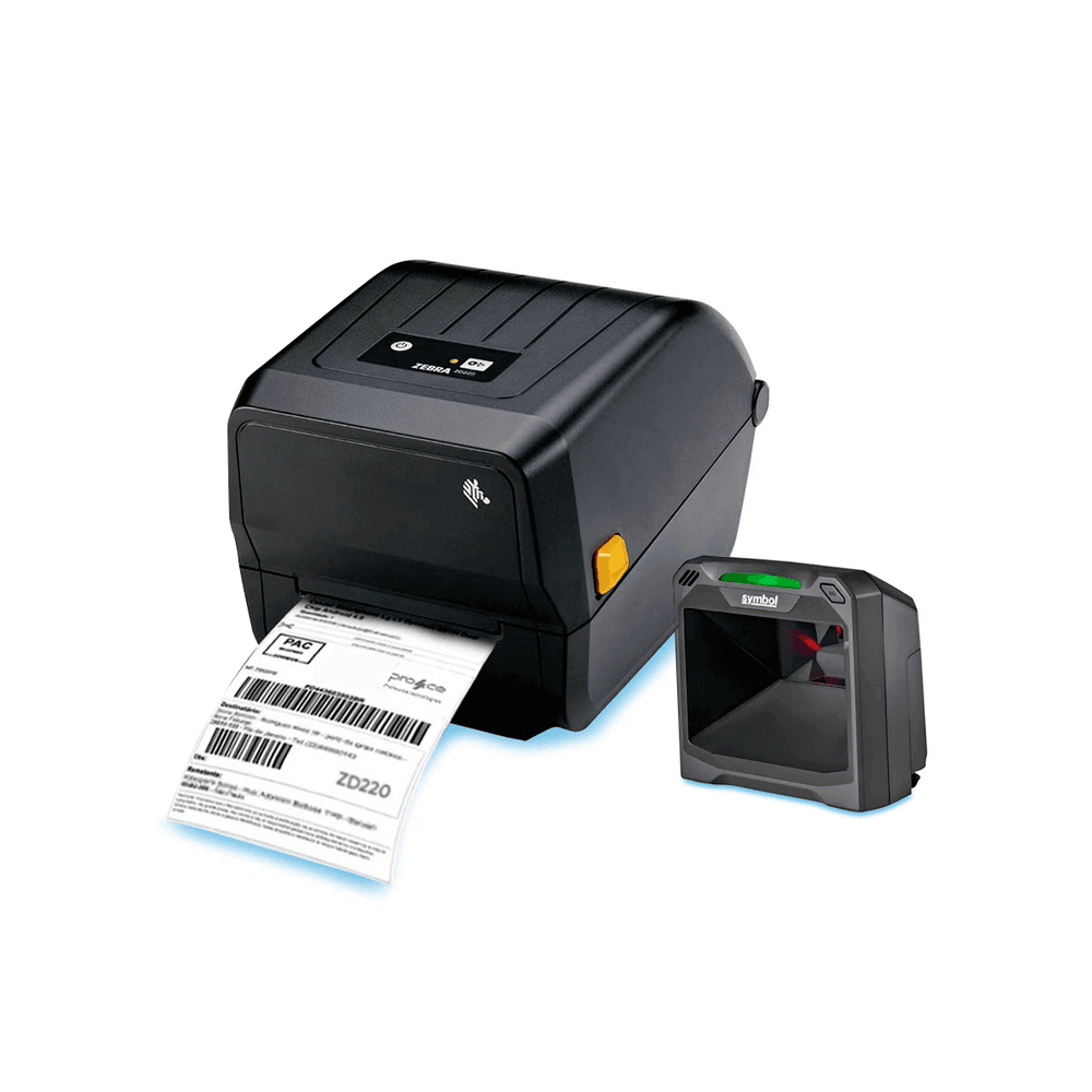 Kit Zebra Leitor Ds7708 Usb Impressora KaBuM