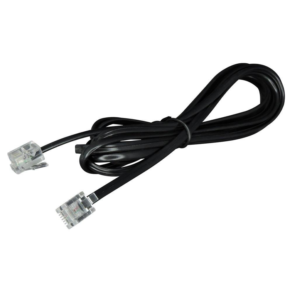 Cabo De Telefone 2 Metros Preto KaBuM