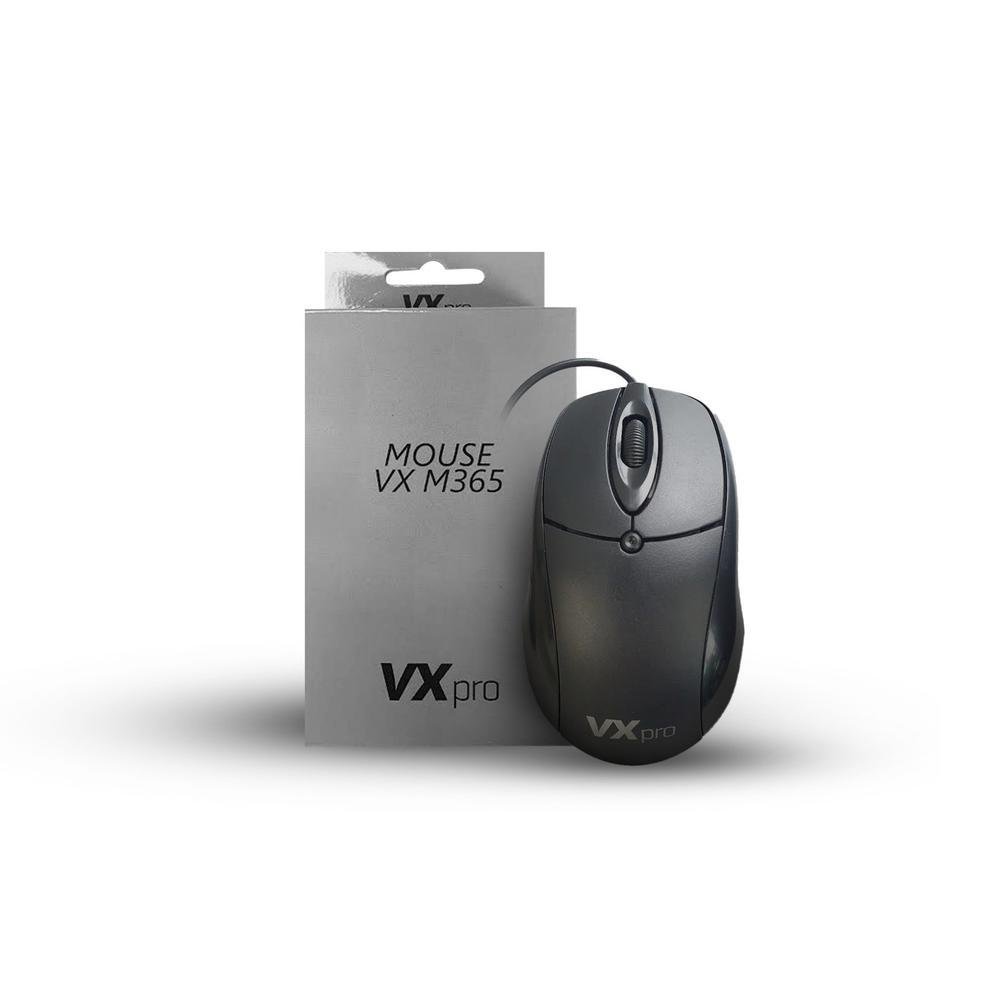 Mouse VxproCom Fio USB Vxm365 KaBuM