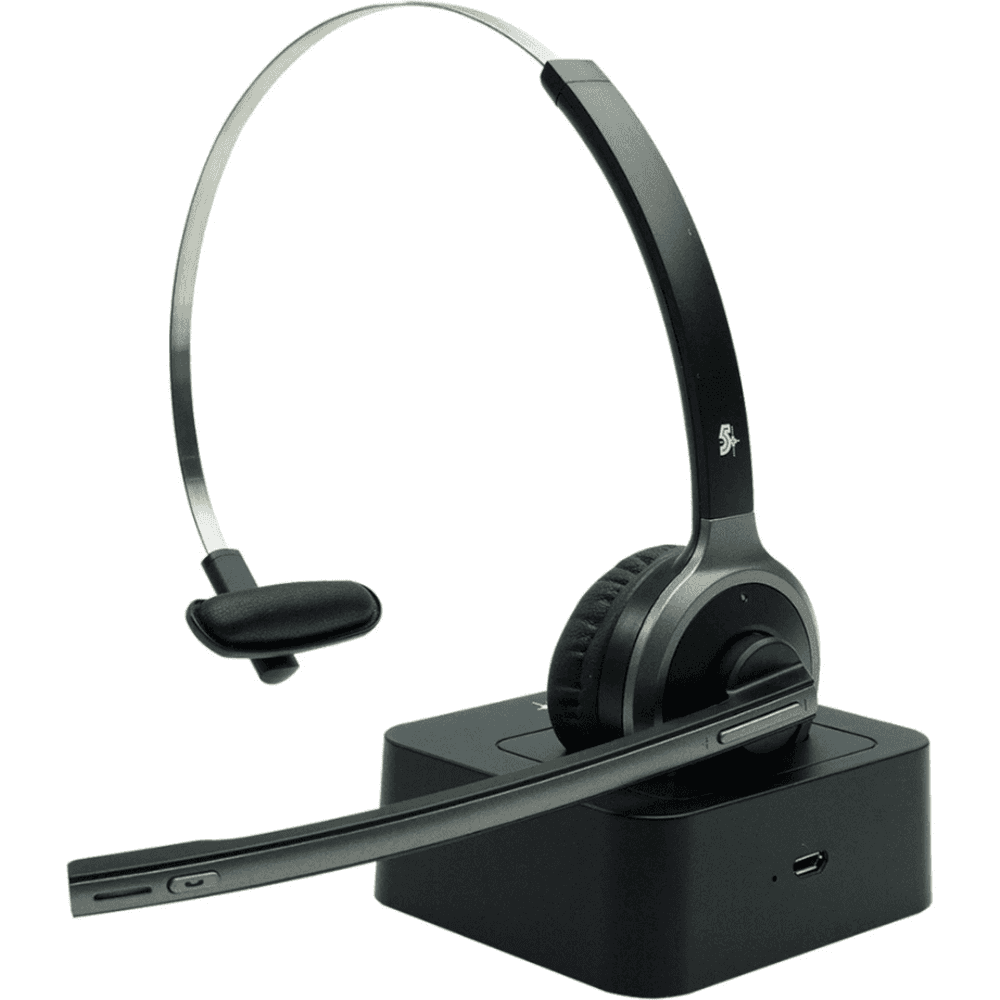 Headset 5Sem Fio Bluetooth Hs202 KaBuM