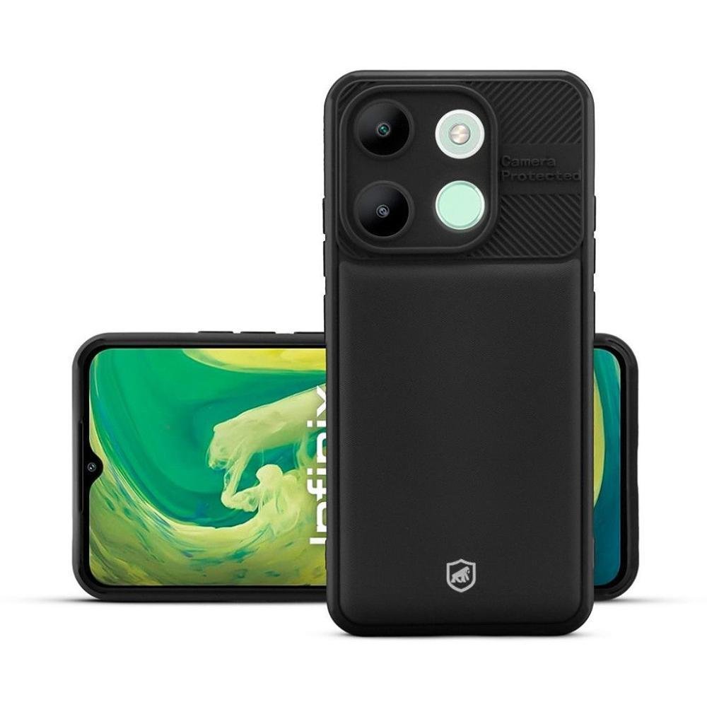 Capa Para Infinix Smart 7SymetricPreta KaBuM