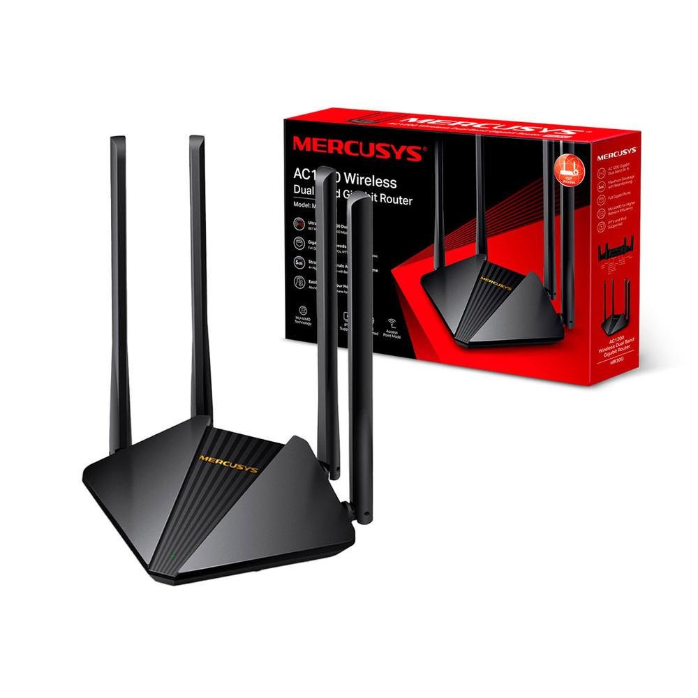 Roteador Mercusys Mr30g Gigabit KaBuM