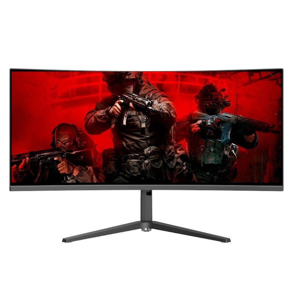 Monitor Gamer Curvo Primetek 34 WQHD 180Hz KaBuM