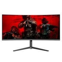 Monitor Gamer Curvo Primetek 34 WQHD 180Hz KaBuM
