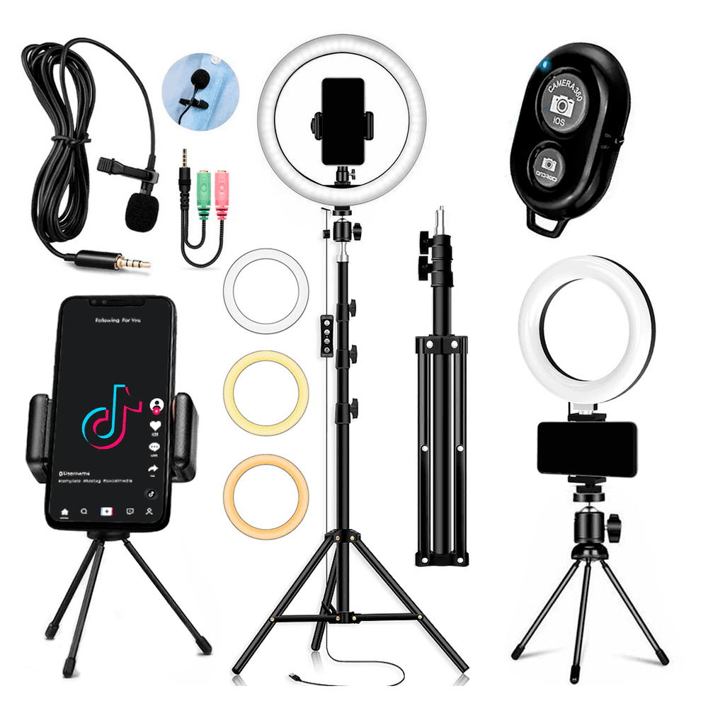 Kit Influencer Dreamfull 2 Ringlight KaBuM
