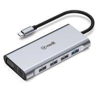 HUB USBC Ultra Iwill 11 Em 1 KaBuM