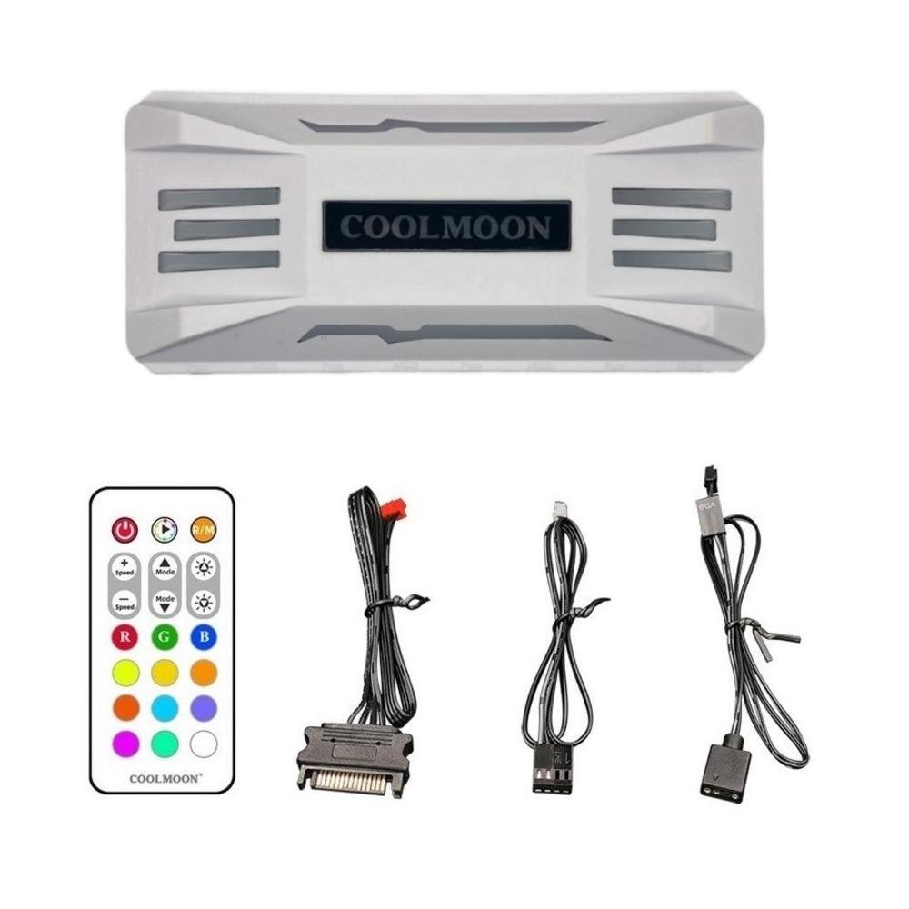 Controladora Coolmoon ARGB 5v KaBuM