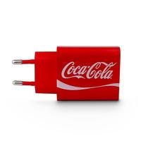 Carregador Lic CocaCola USBC Vermelho 20w KaBuM