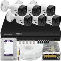 Kit Intelbras Cftv 6 Cameras HD 1TB KaBuM